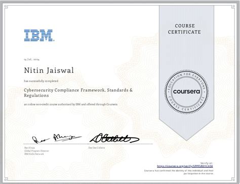 Nitin Jaiswal On Linkedin Im Happy To Share That Ive Obtained A New Certification Cybersecurity