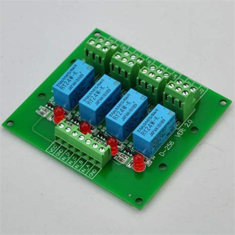 Electronics Salon 4 Dpdt Signal Relay Module Board