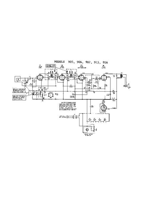 Ge Model 905 906 907 915 916 Receiver Sch Service Manual Download Schematics Eeprom Repair