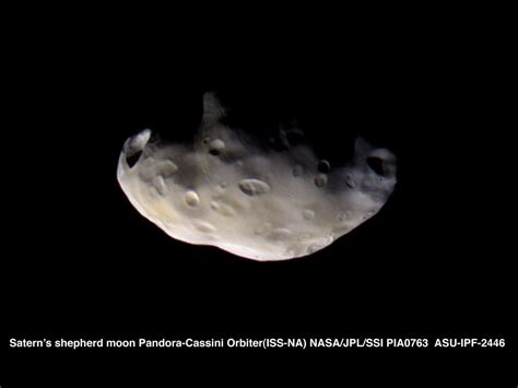 Pandora Moon Of Saturn