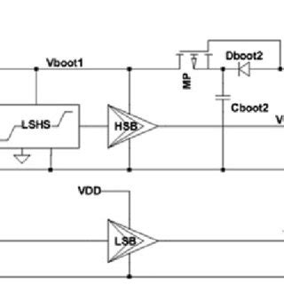 The Transient Simulation Of The Conventional Bootstrap Circuit Download Scientific Diagram