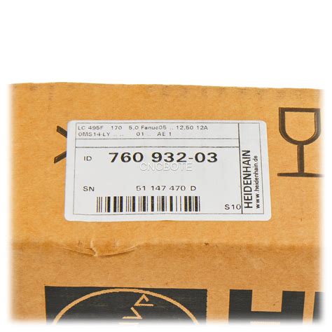 Buy Heidenhain Lc 495f 170 Mm Id Nr 760 932 03 Linear Encoder From Cnc Bote