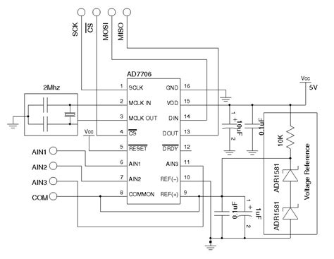 Arduino модуль ацп на Ad7705