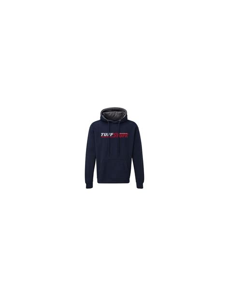 Tuffstuff 166 Logo Work Hoodie Navy Size Small To 2xl