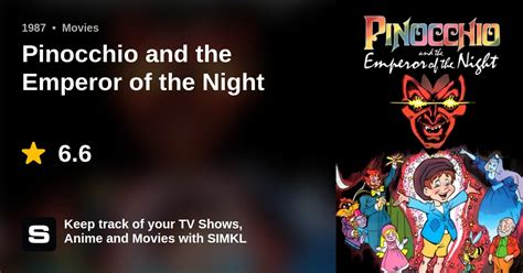 Pinocchio And The Emperor Of The Night 1987