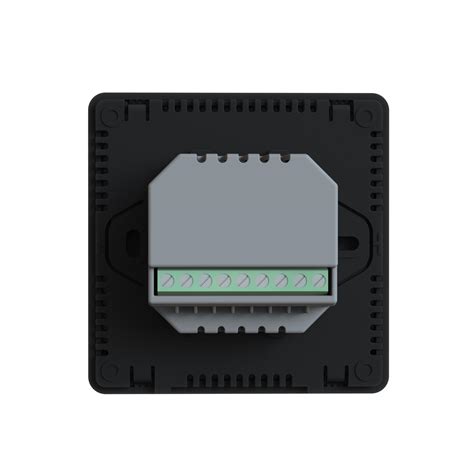 E Top New Arrival Ec Fan Coil Hvac Thermostat With Rs485 Modbus Keycard External Sensor