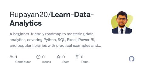 Github Rupayan20learn Data Analytics A Beginner Friendly Roadmap To