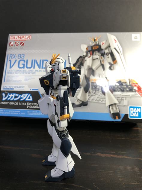 1144 Entry Grade Nu Gundam By Arcomrazor On Deviantart