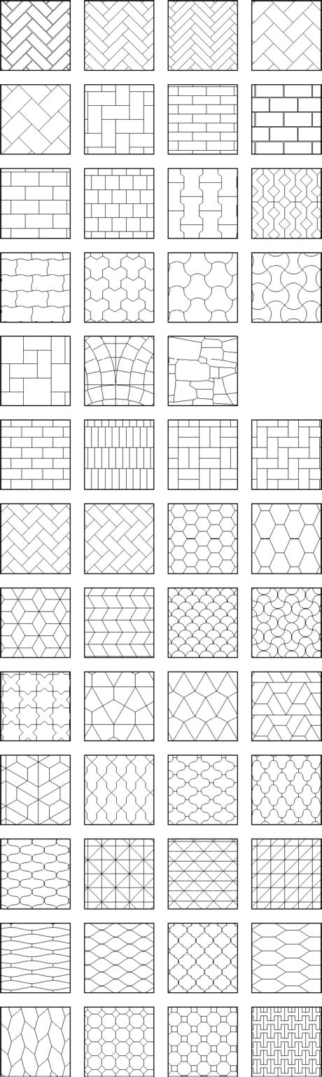 revit fill patterns paversandtiles collection download