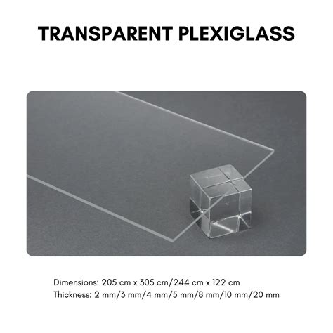 Plexiglass Mares Reklama