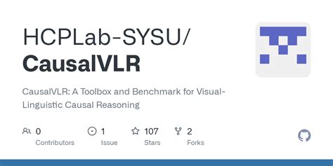 Github Hcplab Sysucausalvlr Causalvlr A Toolbox And Benchmark For Visual Linguistic Causal