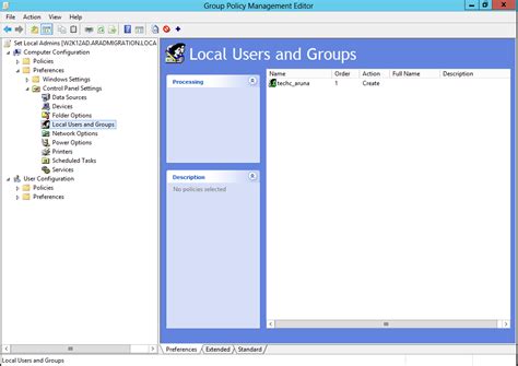 group policy preferences local users and groups password behavior