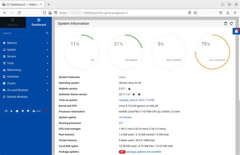 How To Install Webmin On Ubuntu 2204 Linux Genie
