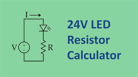 24v Led Resistor Calculator