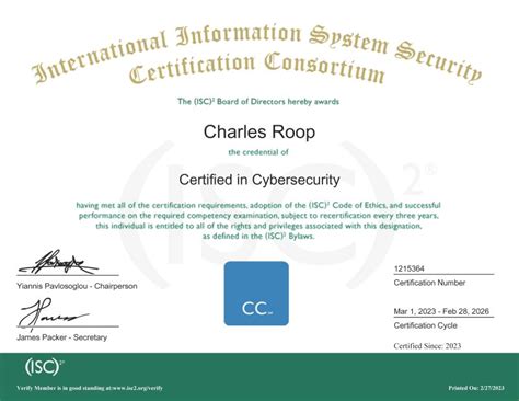 Charles Roop Ms On Linkedin Cybersecurity Infosec Infosecurity