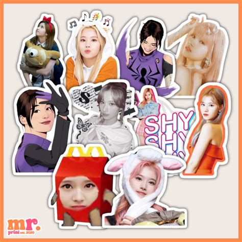 Sana Twice Vol 1 Stickers Sana Minato Kpop Idol Waterproof Stickers