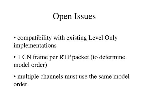 Ppt Rtp Payload For Comfort Noise Powerpoint Presentation Free