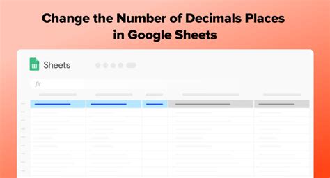 Quick Guide To Adjusting Decimal Places In Google Sheets