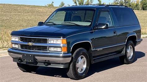 1997 Chevrolet Tahoe For Sale At Auction Mecum Auctions