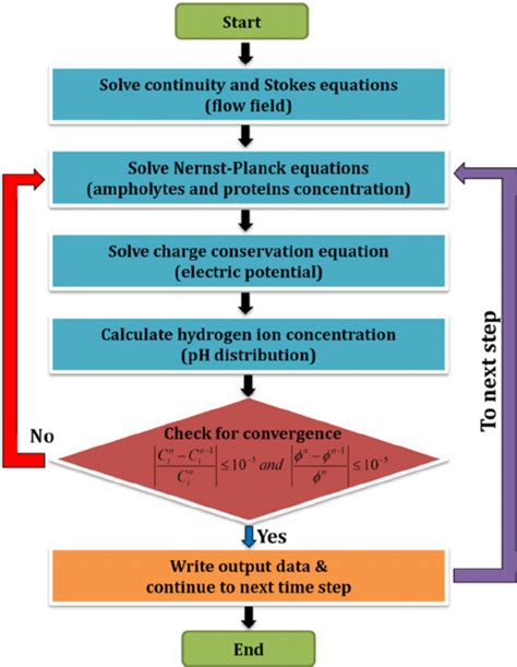 The Numerical Algorithm For Simulation Of Ffief Here C N I And N
