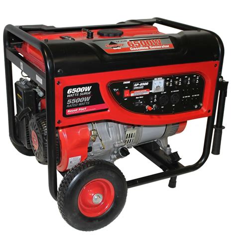 Smarter Tools Gp 5500 Running Watt Portable Generator With Smarter Tools Engine At