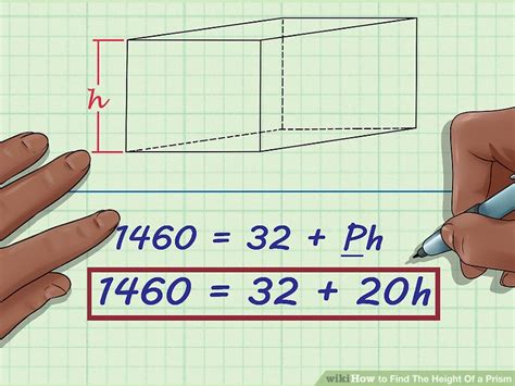 4 Ways To Find The Height Of A Prism WikiHow 4 Ways To Find The Height Of A Prism WikiHow