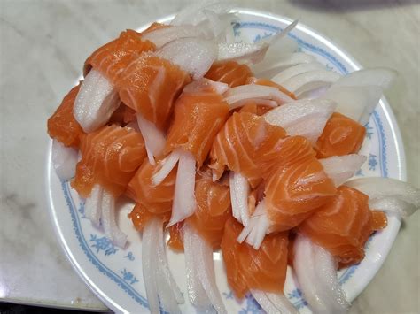 연어샐러드 레시피 연어양파말이 생연어요리 오메가3듬뿍 홀스래디쉬소스레시피 만드는방법