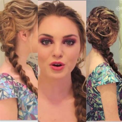 Pretty Side Braid Amber Hair Fancy Hairstyles Hair Beauty