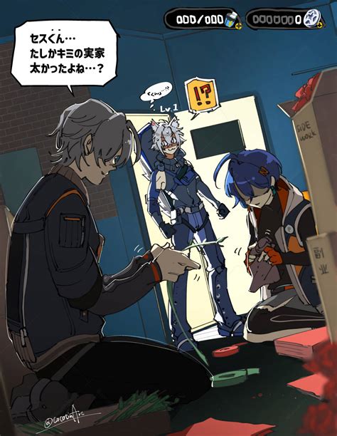 Belle Wise And Seth Lowell Zenless Zone Zero Drawn By Cocotin Art Danbooru