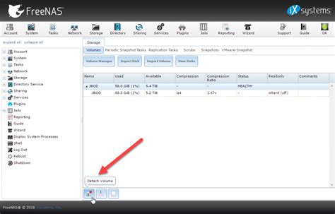 Detach Volume And Mark All Disks As New In FreeNAS Erase Everything Tyler Made
