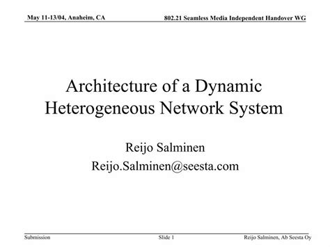 Pdf Architecture Of A Dynamic Heterogeneous Network … Of A Dynamic Heterogeneous Network