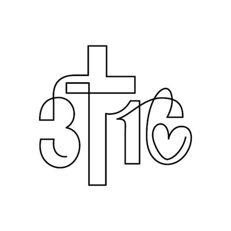 Frase B Blica Forma Juan Continuamente Una L Nea De Arte Logotipo