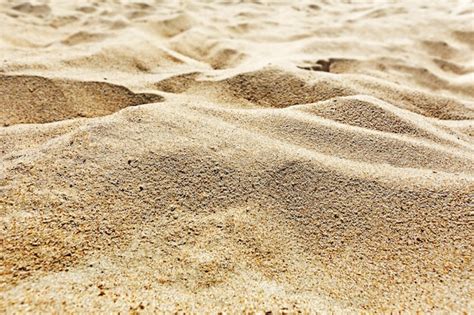 Premium Photo Sand Dunes In The Desert Or On The Beach In Closeup In