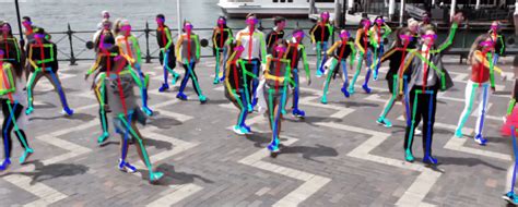 An Example Of Estimated Postures From Openpose [7] Download Scientific Diagram