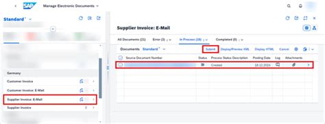 Receiving Electronic Invoices By Email In Sap S4h Sap Community