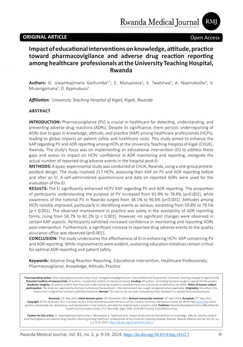 Pdf Impact Of Educational Interventions On Knowledge Attitude Practice Toward