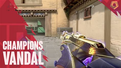 Champions 2023 Vandal Skin Gameplay Valorant Champions 2023 Skins