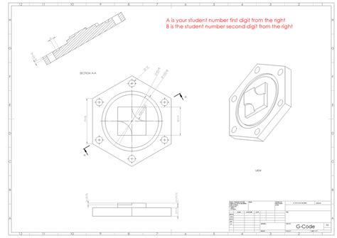 G Code Assignment 1 Gacdbhef 12 3 A5 6 Section A Aa 70 B 3 B