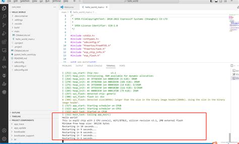 esp32中vscode的开发环境 vscode打开esp32工程 csdn博客