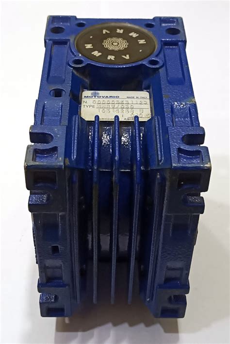 Motovario Nmrv050 101 Ratio 14mm Input Shaft 70mm Input Flange Worm