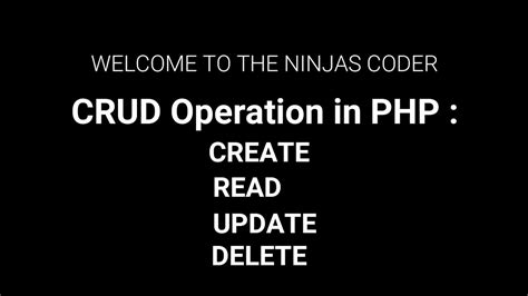 Crud Operation With Photo Upload In Php Complete Create Read Update