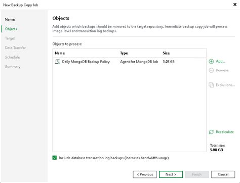 Step 3 Select Backups To Process Veeam Plug Ins For Enterprise Applications