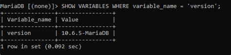 How To Check MariaDB Version Several Ways DatabaseFAQs Com