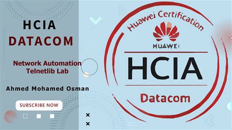 Network Programming And Automation Basics Telnetlib Lab Hcia Datacom V10 Youtube