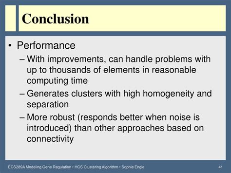 Ppt Hcs Clustering Algorithm Powerpoint Presentation Free Download