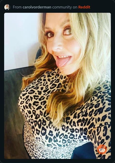 Need To Wank My Morning Wood For Her What A Woman 🤤 R Carolvorderman