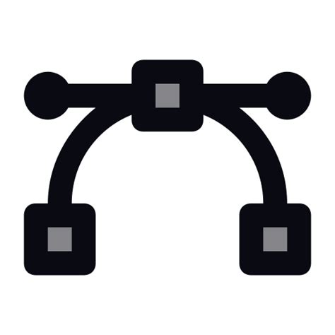 Bezier Tool Generic Color Fill Icon