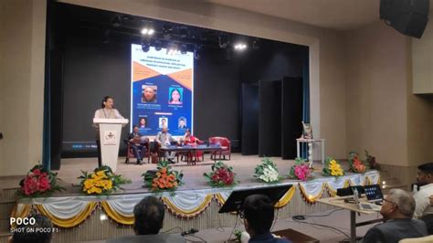 Dr Avinash Dadhich Director Of Manipal Law School Bengaluru Addressing The Gatherings In One