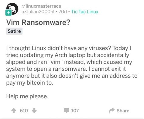 Vim Ransomware