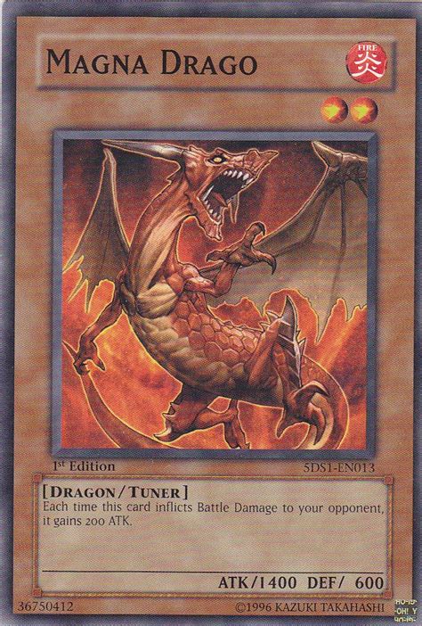 Yu Gi Oh Magna Dragon